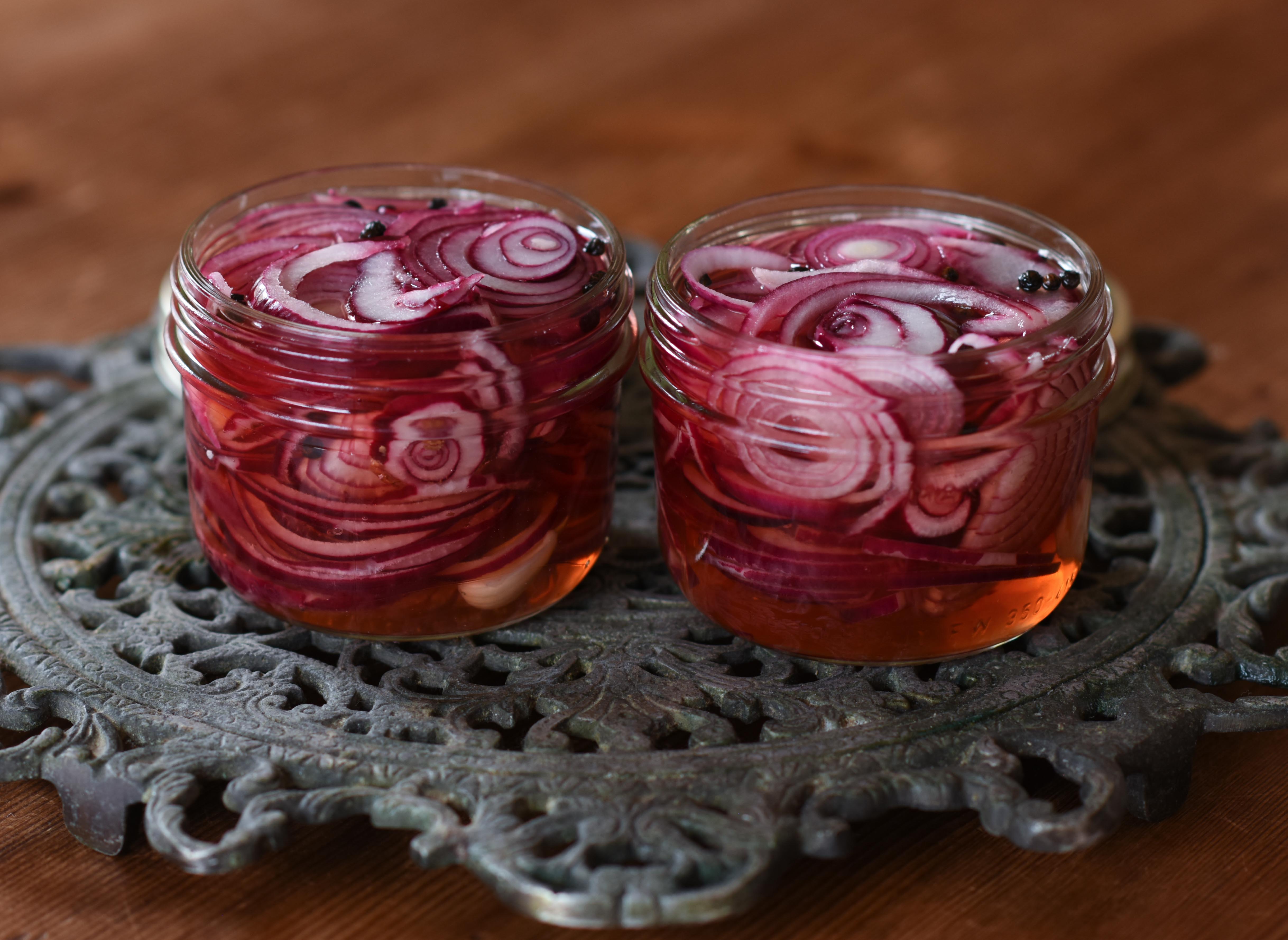 Marinated red onions – Myfrenchkitchen