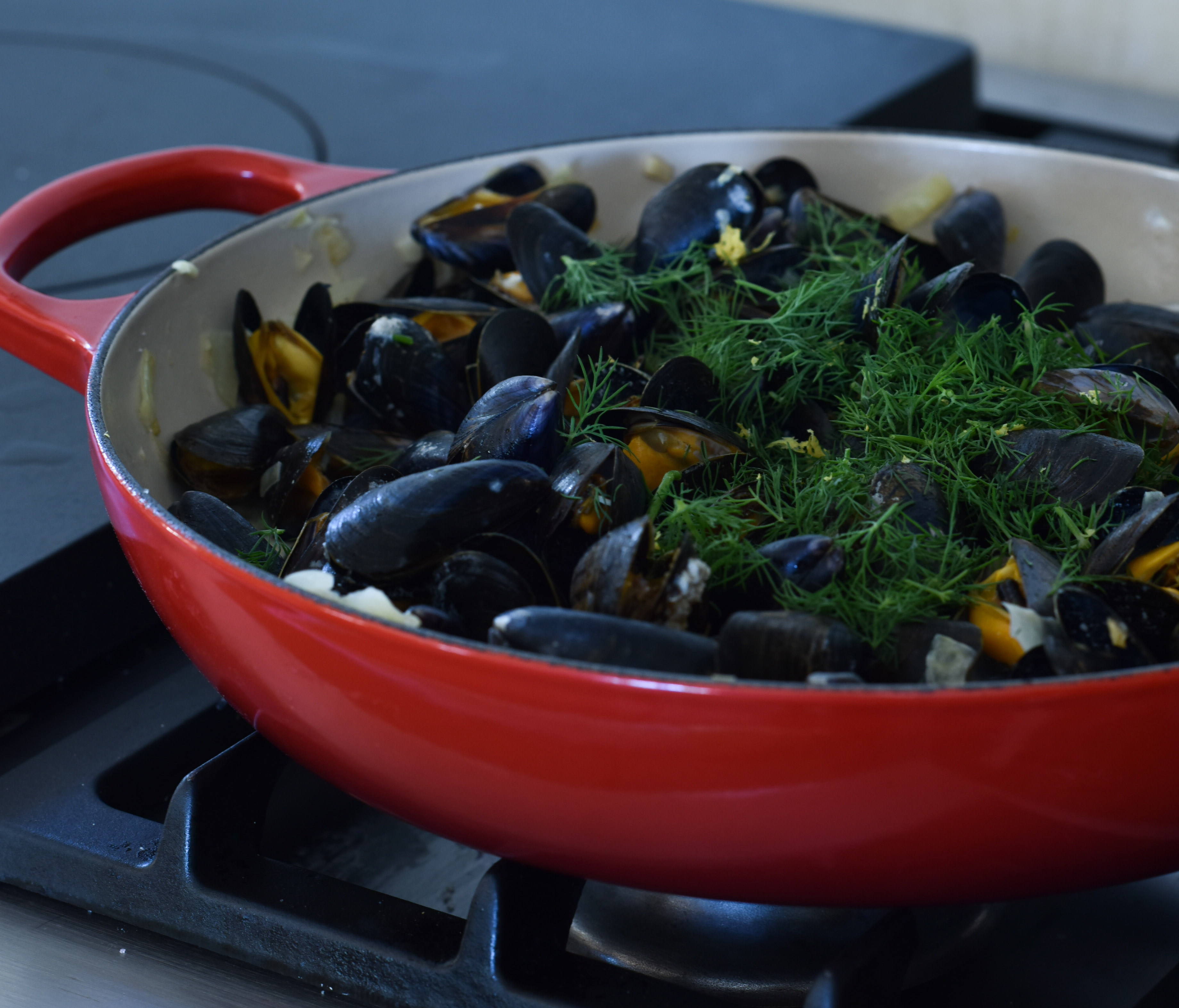 Mussels with white wine and cream (mariniére) – Myfrenchkitchen
