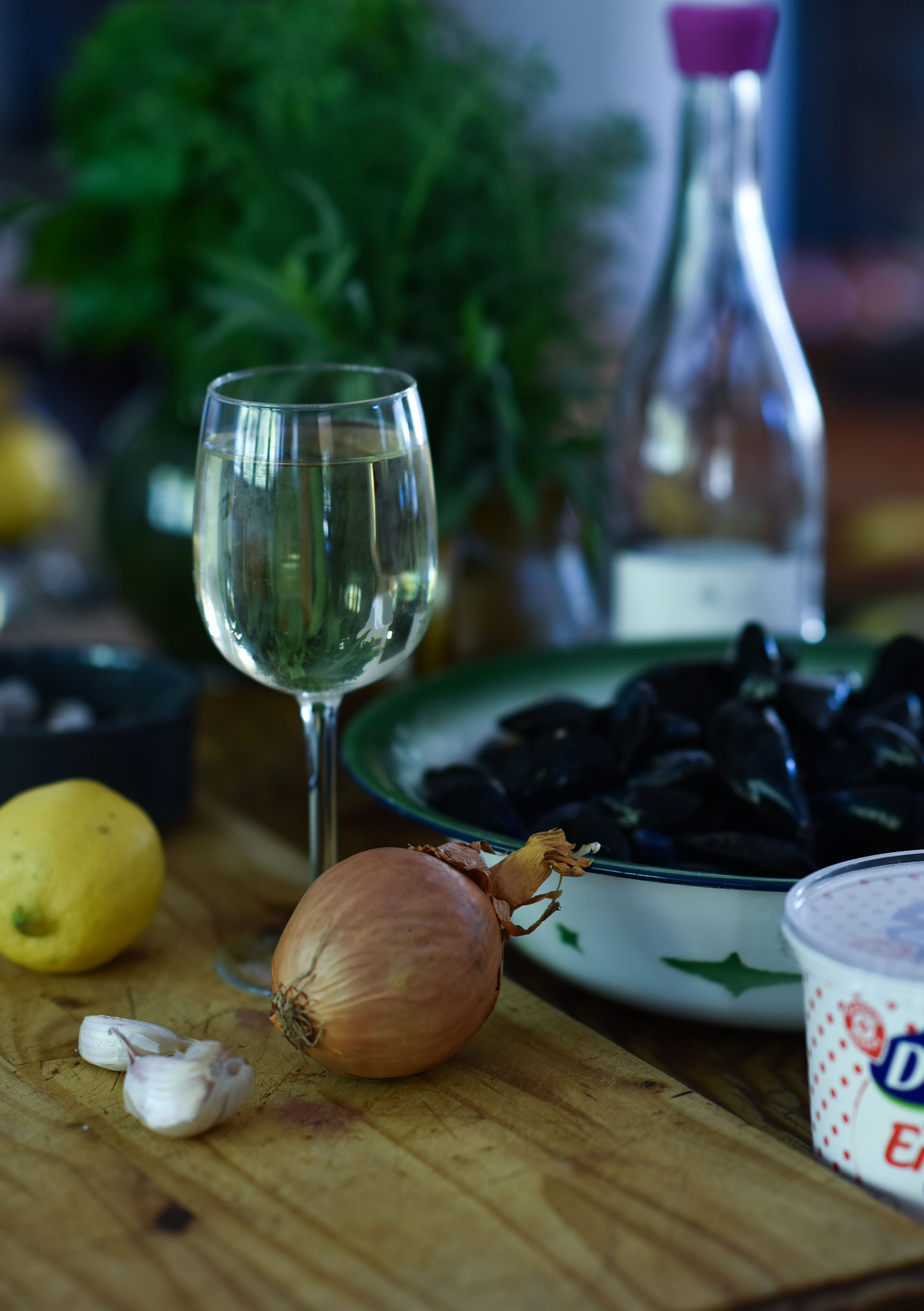 Mussels with white wine and cream (mariniére) – Myfrenchkitchen